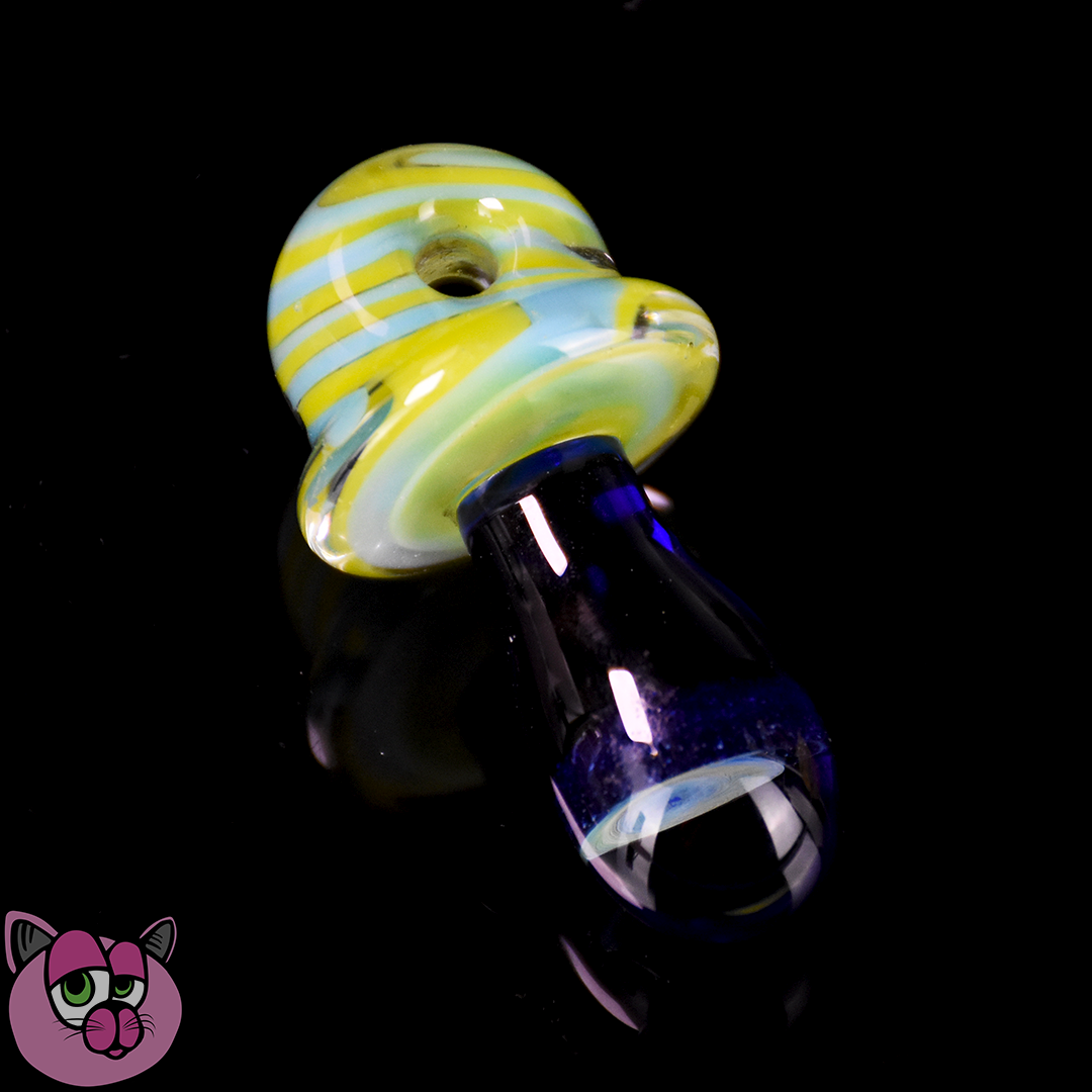 Moonhead Glass Moon Shroom Pendant – Pinky's Online