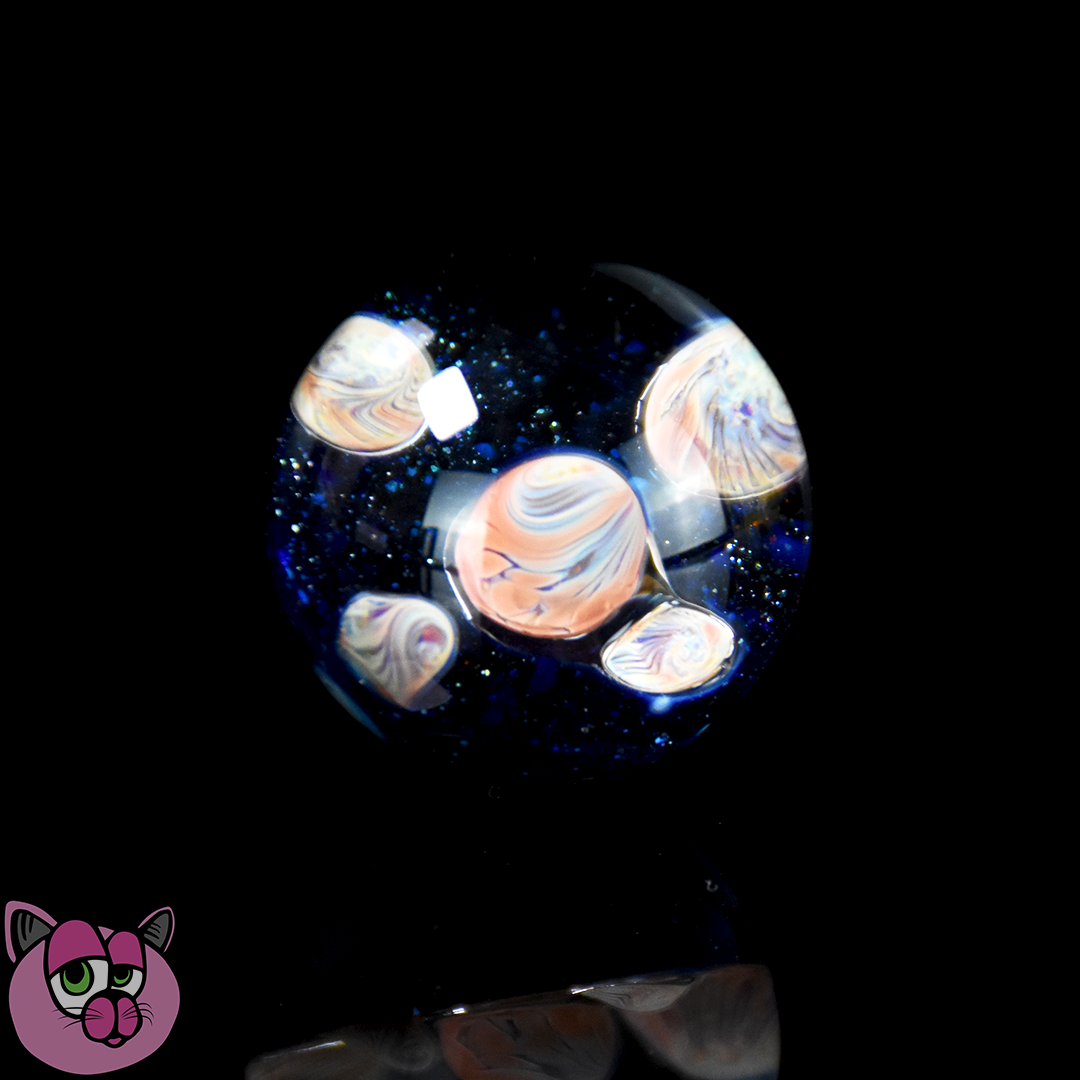 Moonhead Glass x Creature Glass Space Marble – Pinky's Online