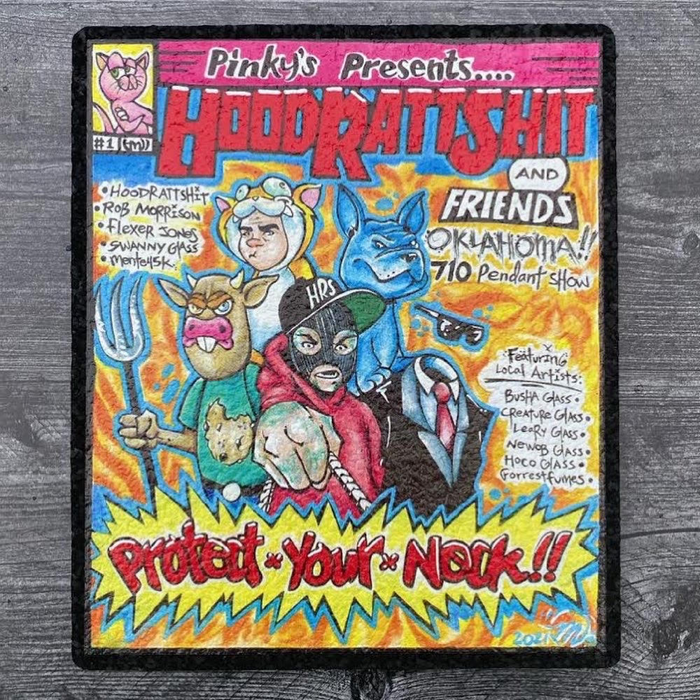 Hood Ratt Shit & Friends "Protect Your Neck" Mood Mat – Pinky's Online